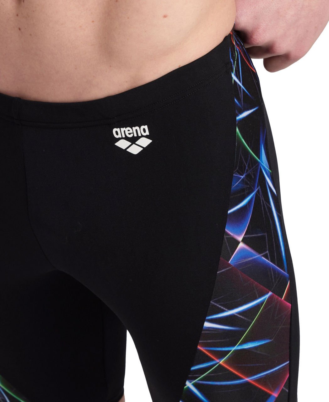 MEN'S SWIM JAMMER ALLOVER ERKEK YÜZÜCÜ MAYOSU /BLACK, ELIT SPOR-ARENA ...