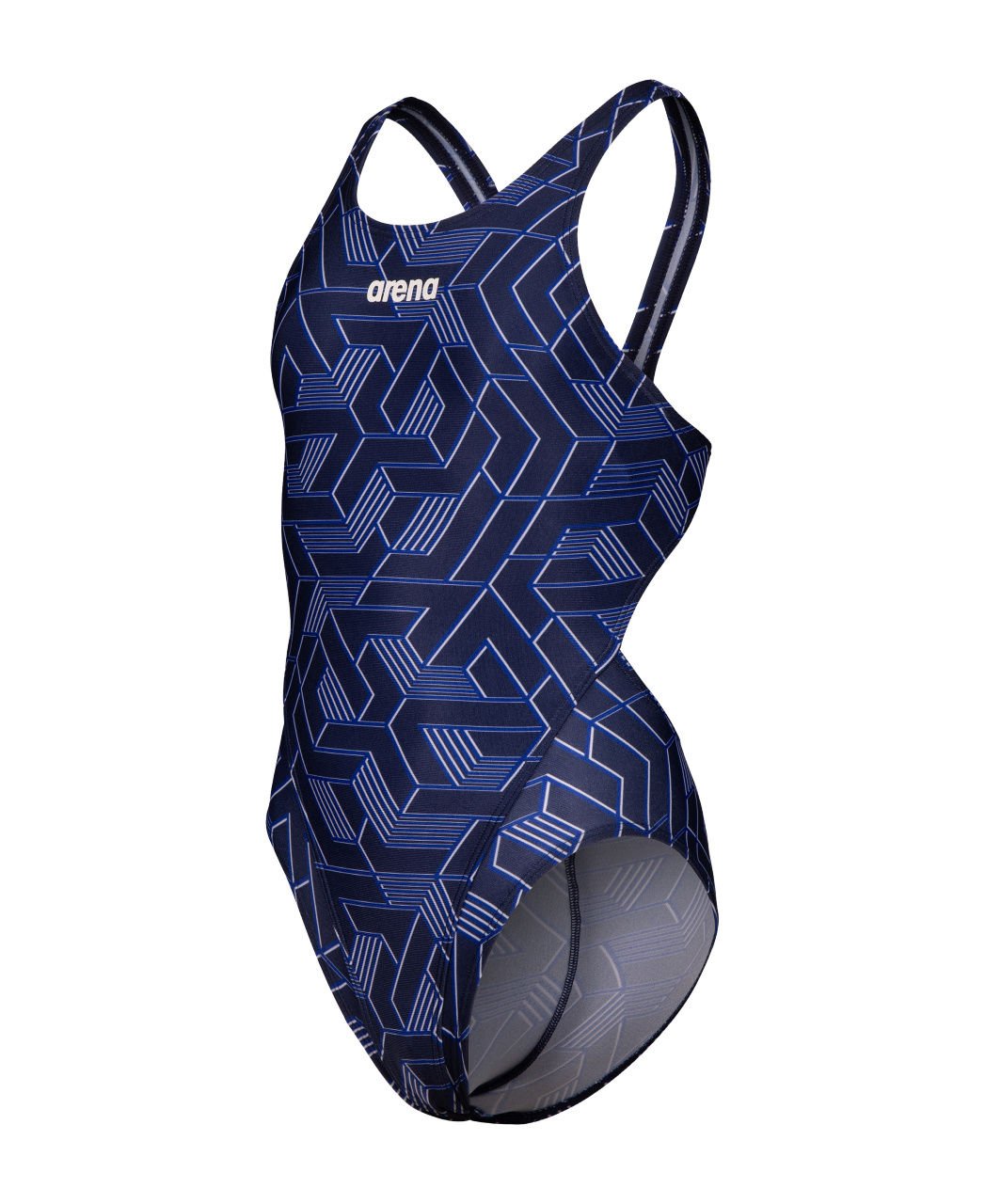 GIRLS ARENA ESCAPE SWIMSUIT SWIM TECH L /NAVY-TEAM NAVY KIZ ÇOCUK ...